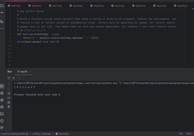 #day26 #python #50daysofcode #luminarcodingchallenge #problemsolving ... #day26 #python #50daysofcode #luminarcodingchallenge #problemsolving ...