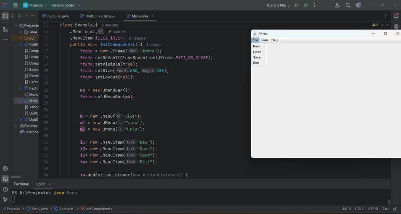 Ankush Rathi on LinkedIn: #java #swing #coding #uidesign #learningjourney Ankush Rathi on LinkedIn: #java #swing #coding #uidesign #learningjourney