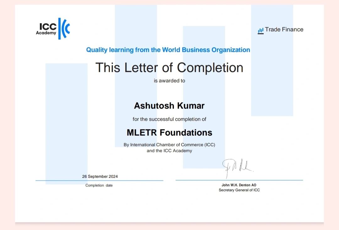 Ashutosh Kumar on LinkedIn: Successfully Completed Course: Ashutosh Kumar on LinkedIn: Successfully Completed Course: