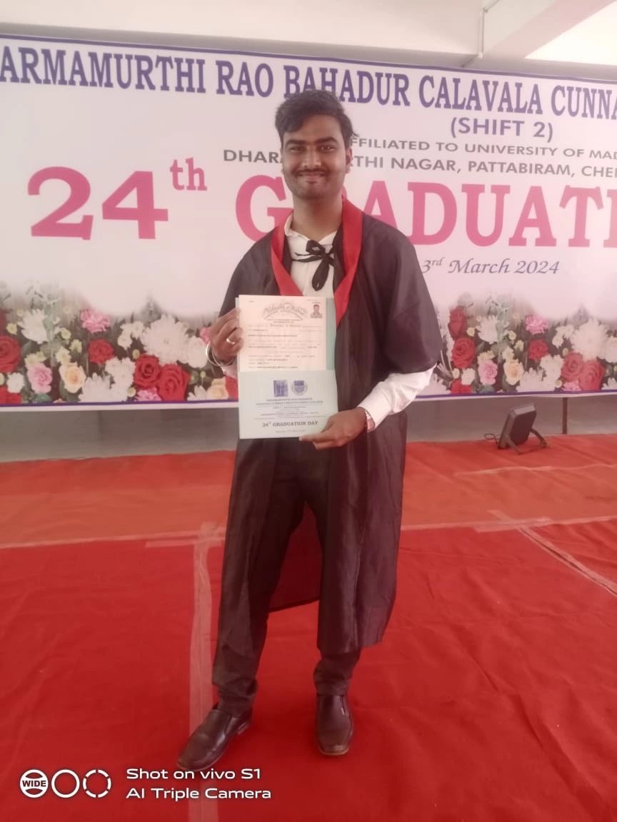 Raghul Rao R on LinkedIn: Hello connections!! I Sucessfully got UG ... Raghul Rao R on LinkedIn: Hello connections!! I Sucessfully got UG ...