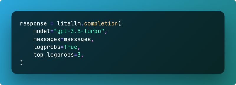 Ishaan Jaffer on LinkedIn: 🔎 LiteLLM v1.15.8+ Support for logprobs, top ... Ishaan Jaffer on LinkedIn: 🔎 LiteLLM v1.15.8+ Support for logprobs, top ...
