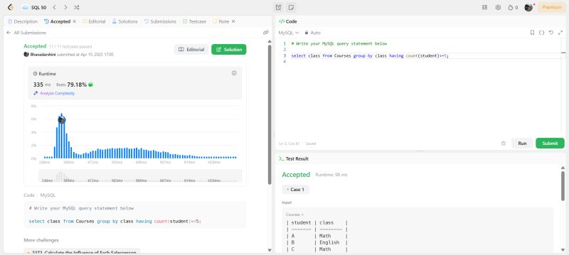 #sql #leetcodesql #dataanalytics #50daysofsql #sqlchallenge # ... #sql #leetcodesql #dataanalytics #50daysofsql #sqlchallenge # ...