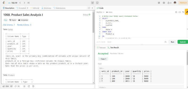 Saleha Parween on LinkedIn: #day7 #leetcode #sql #leetcode #sql # ... Saleha Parween on LinkedIn: #day7 #leetcode #sql #leetcode #sql # ...