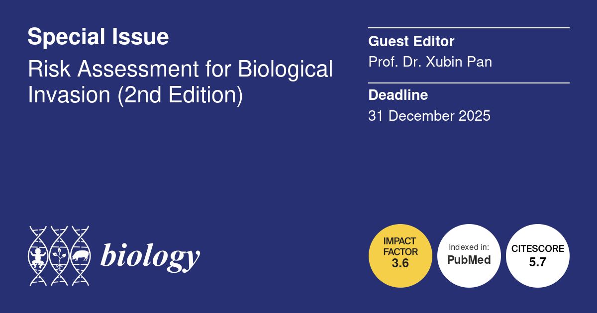 #biology #ecology #conservation #invasivespecies | Biology MDPI #biology #ecology #conservation #invasivespecies | Biology MDPI