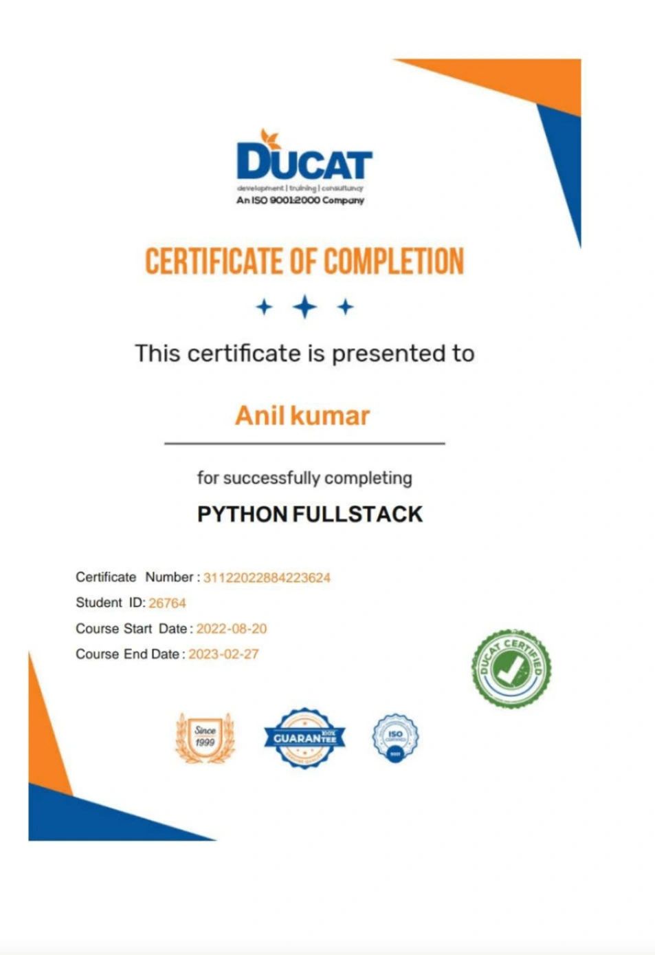 Anil Kumar Chaudhary7 on LinkedIn: Python full stack Anil Kumar Chaudhary7 on LinkedIn: Python full stack