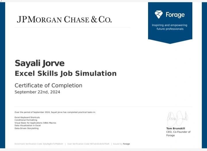 Sayali Jorve on LinkedIn: #excelskills #dataanalysis #continuouslearning Sayali Jorve on LinkedIn: #excelskills #dataanalysis #continuouslearning