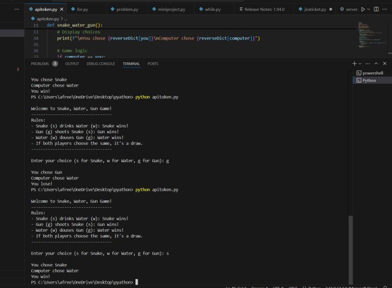 ASHRAF PATHAN on LinkedIn: #pythonprogramming #gamedevelopment # ... ASHRAF PATHAN on LinkedIn: #pythonprogramming #gamedevelopment # ...