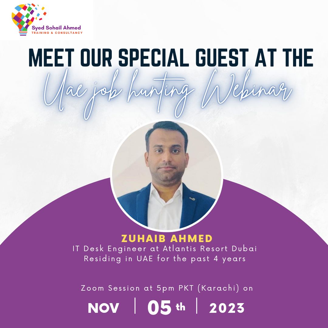 Syed Sohail Ahmed Training & Consultancy on LinkedIn: Job hunting can ... Syed Sohail Ahmed Training & Consultancy on LinkedIn: Job hunting can ...