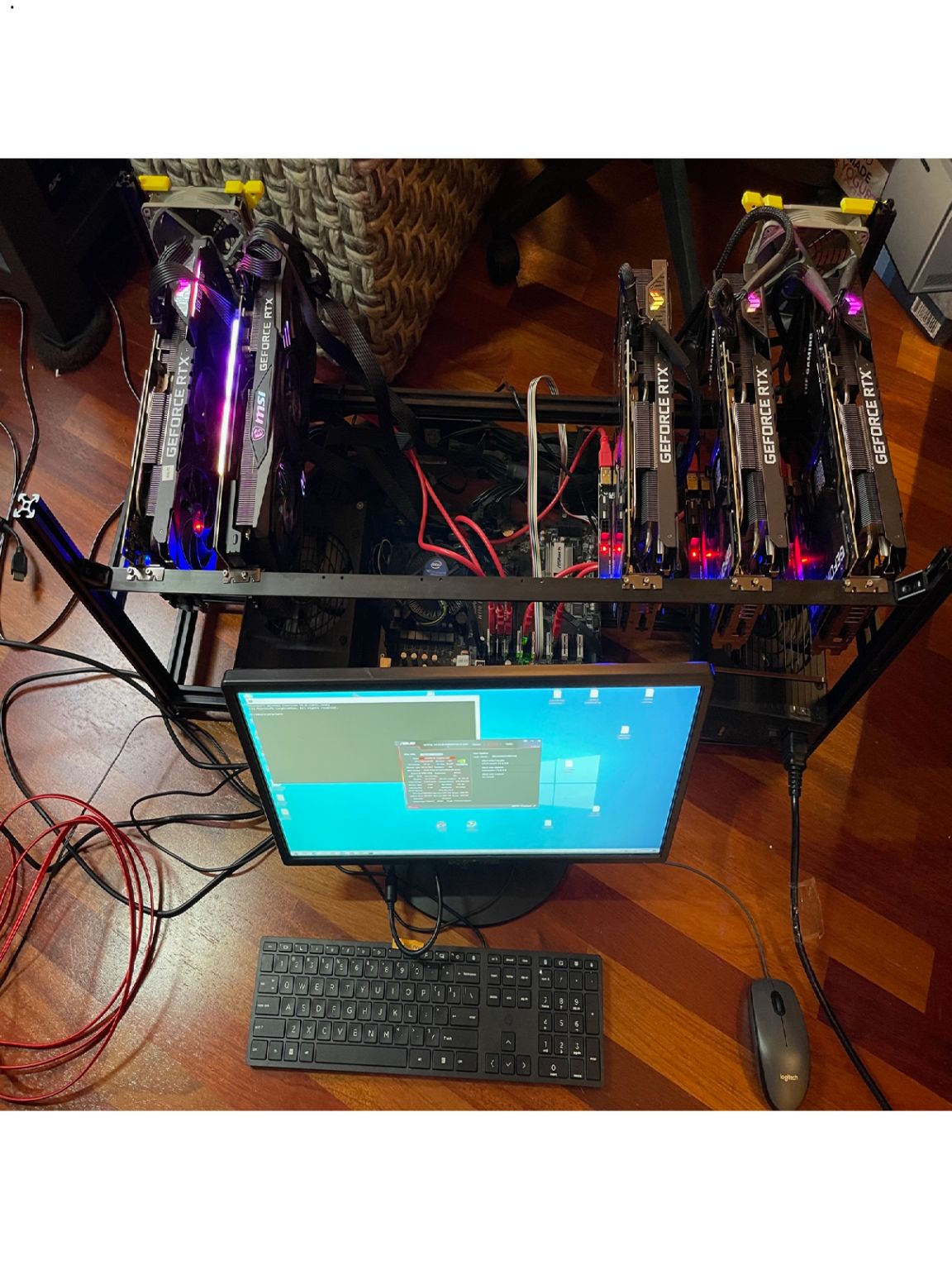 Cracking password hashes with hashcat on a rig with 5 3080ti cards and ... Cracking password hashes with hashcat on a rig with 5 3080ti cards and ...
