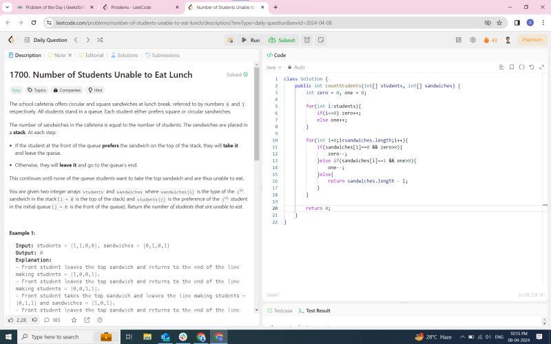 #day119 #125daysofcode #dsa #java #200daysofcodechallenge # ... #day119 #125daysofcode #dsa #java #200daysofcodechallenge # ...