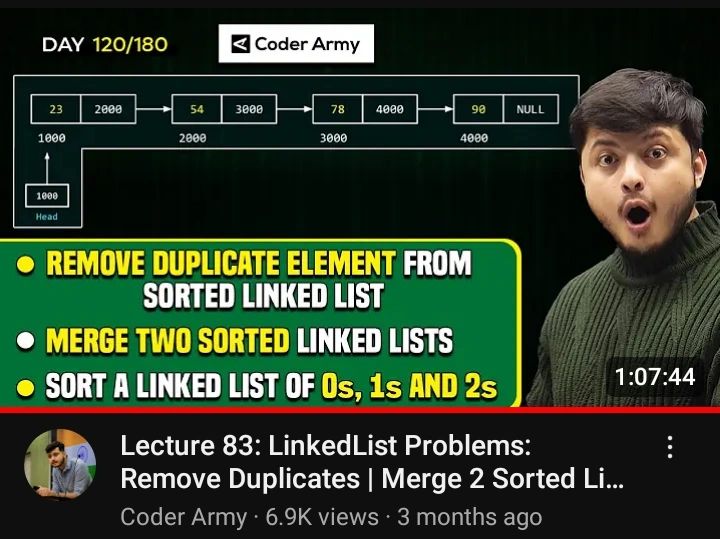 Harsh Arya on LinkedIn: Lecture 83 Completed Thanks Rohit Negi bhaiya 🙏 ... Harsh Arya on LinkedIn: Lecture 83 Completed Thanks Rohit Negi bhaiya 🙏 ...