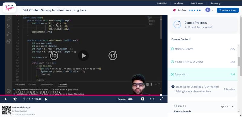 Ragul S on LinkedIn: #java #dsa #problemsolving #arrays #coding #scaler ... Ragul S on LinkedIn: #java #dsa #problemsolving #arrays #coding #scaler ...