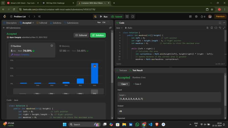 Apon Ganguly on LinkedIn: #100daysofcode #linkedinfam #dsa # ... Apon Ganguly on LinkedIn: #100daysofcode #linkedinfam #dsa # ...