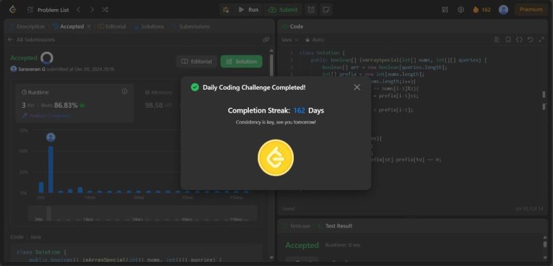 Saravanan G on LinkedIn: #leetcode #java #prefixarray #optimization # ... Saravanan G on LinkedIn: #leetcode #java #prefixarray #optimization # ...