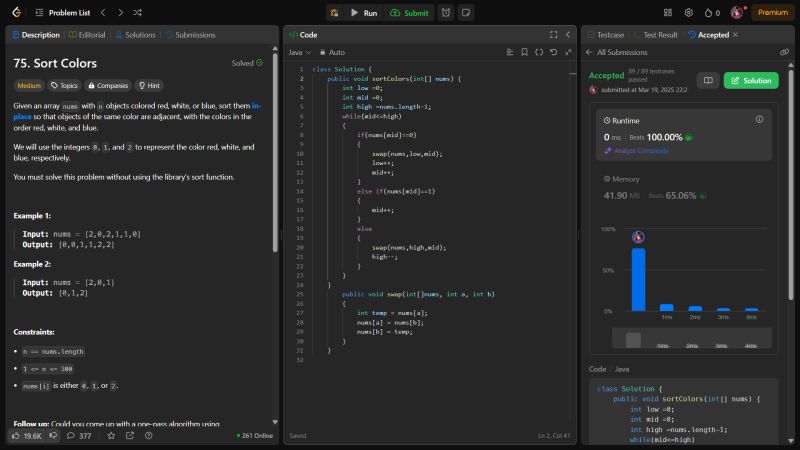 #100daysofleetcode #leetcode #100daysofcode #java #codingchallenge ... #100daysofleetcode #leetcode #100daysofcode #java #codingchallenge ...