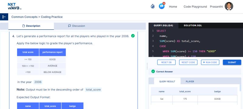 Prasanthi Subramanian on LinkedIn: #ccbp #nxtwave #sql #sqlite # ... Prasanthi Subramanian on LinkedIn: #ccbp #nxtwave #sql #sqlite # ...