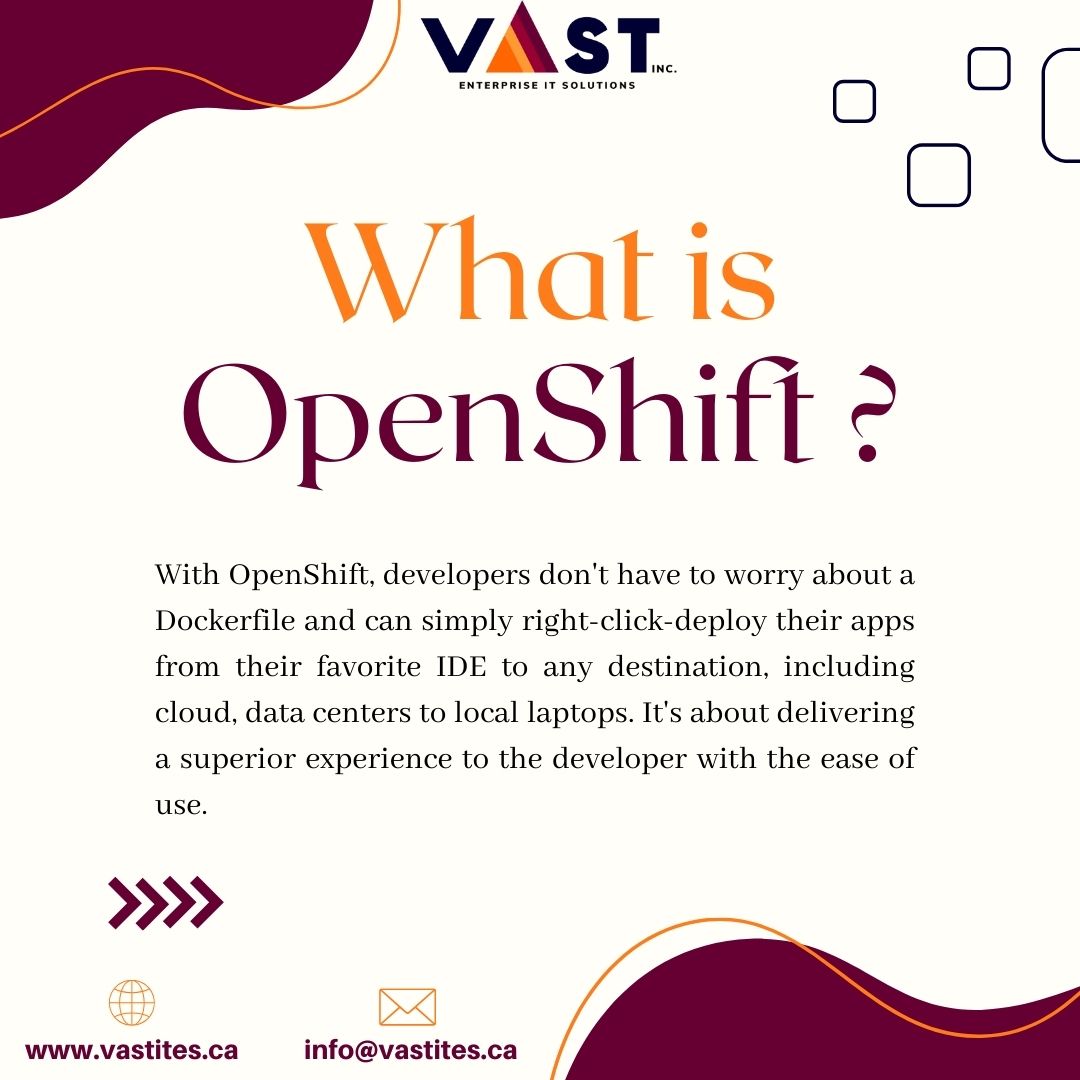 VaST ITES INC. on LinkedIn: #openshift #cloudnative #code #devops # ... VaST ITES INC. on LinkedIn: #openshift #cloudnative #code #devops # ...