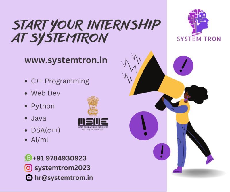 #internship #systemtron #internship2023 #internworld #internshipbatch ... #internship #systemtron #internship2023 #internworld #internshipbatch ...