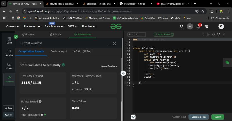 #gfg160 #geekstreak2025 #dsa #codingchallenge | Om Ranjan #gfg160 #geekstreak2025 #dsa #codingchallenge | Om Ranjan