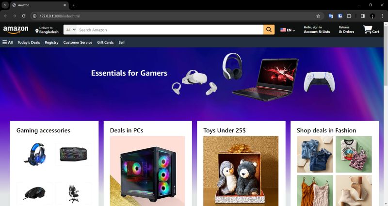 Mahdi Meem on LinkedIn: #html #css #webdevelopment #frontend #amazonclone Mahdi Meem on LinkedIn: #html #css #webdevelopment #frontend #amazonclone