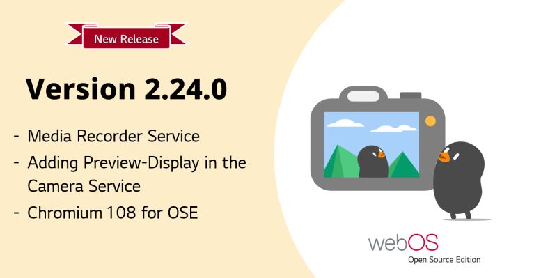 webOS OSE updated to 2.24.0 | webOS posted on the topic | LinkedIn webOS OSE updated to 2.24.0 | webOS posted on the topic | LinkedIn