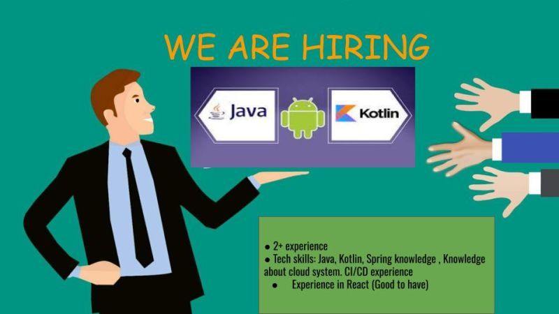 Swatte Sree on LinkedIn: #java #kotlin #java #kotlin #immediatejoiners ... Swatte Sree on LinkedIn: #java #kotlin #java #kotlin #immediatejoiners ...