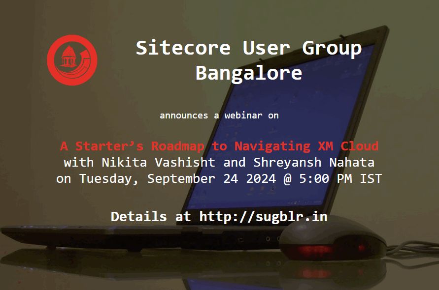 Anindita Bhattacharya on LinkedIn: #sitecore #sitecoreug #sugblr # ... Anindita Bhattacharya on LinkedIn: #sitecore #sitecoreug #sugblr # ...