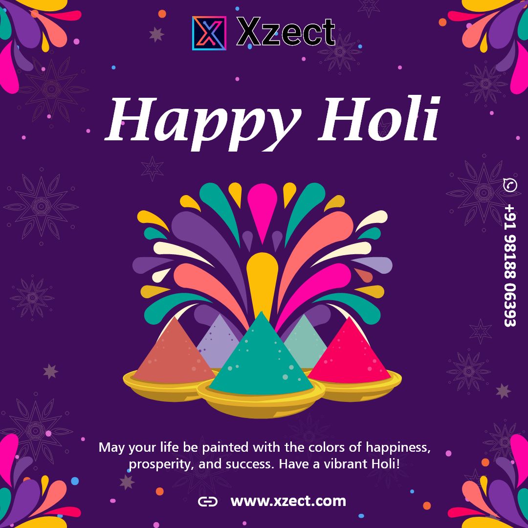Xzect Labs on LinkedIn: #happyholi2024 #holi #xzect #happyholi Xzect Labs on LinkedIn: #happyholi2024 #holi #xzect #happyholi
