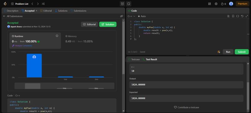 Jayant Arora on LinkedIn: @LeetCode Day 32 of 100 Days Coding Challange ... Jayant Arora on LinkedIn: @LeetCode Day 32 of 100 Days Coding Challange ...