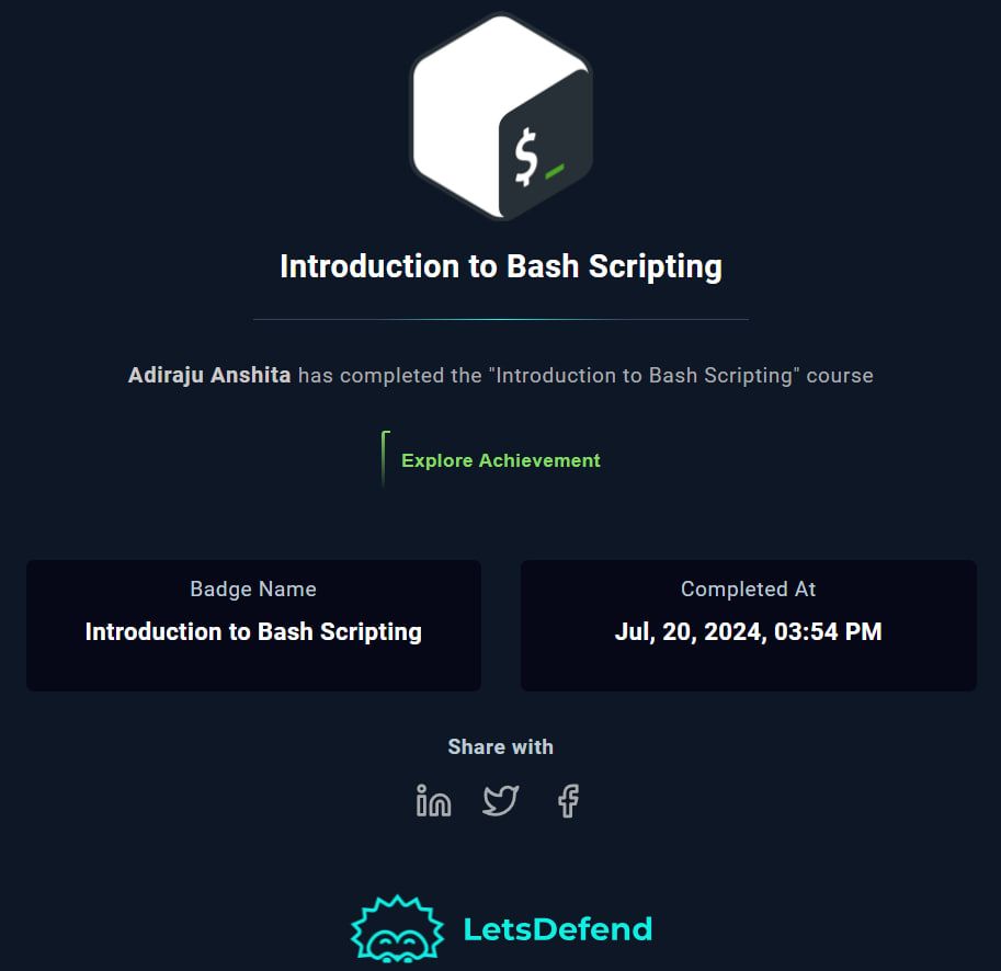 Anshita Adiraju on LinkedIn: #bash #scripting #automation #techskills # ... Anshita Adiraju on LinkedIn: #bash #scripting #automation #techskills # ...
