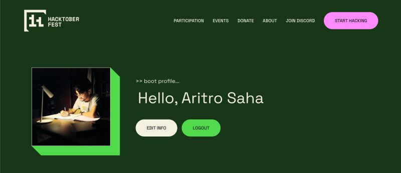 Aritro Saha on LinkedIn: #opensource #hacktoberfest #contribution # ... Aritro Saha on LinkedIn: #opensource #hacktoberfest #contribution # ...
