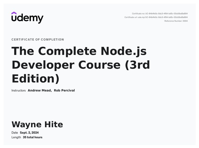 Wayne Hite on LinkedIn: #nodejs #developer #meanstackdevelopment # ... Wayne Hite on LinkedIn: #nodejs #developer #meanstackdevelopment # ...