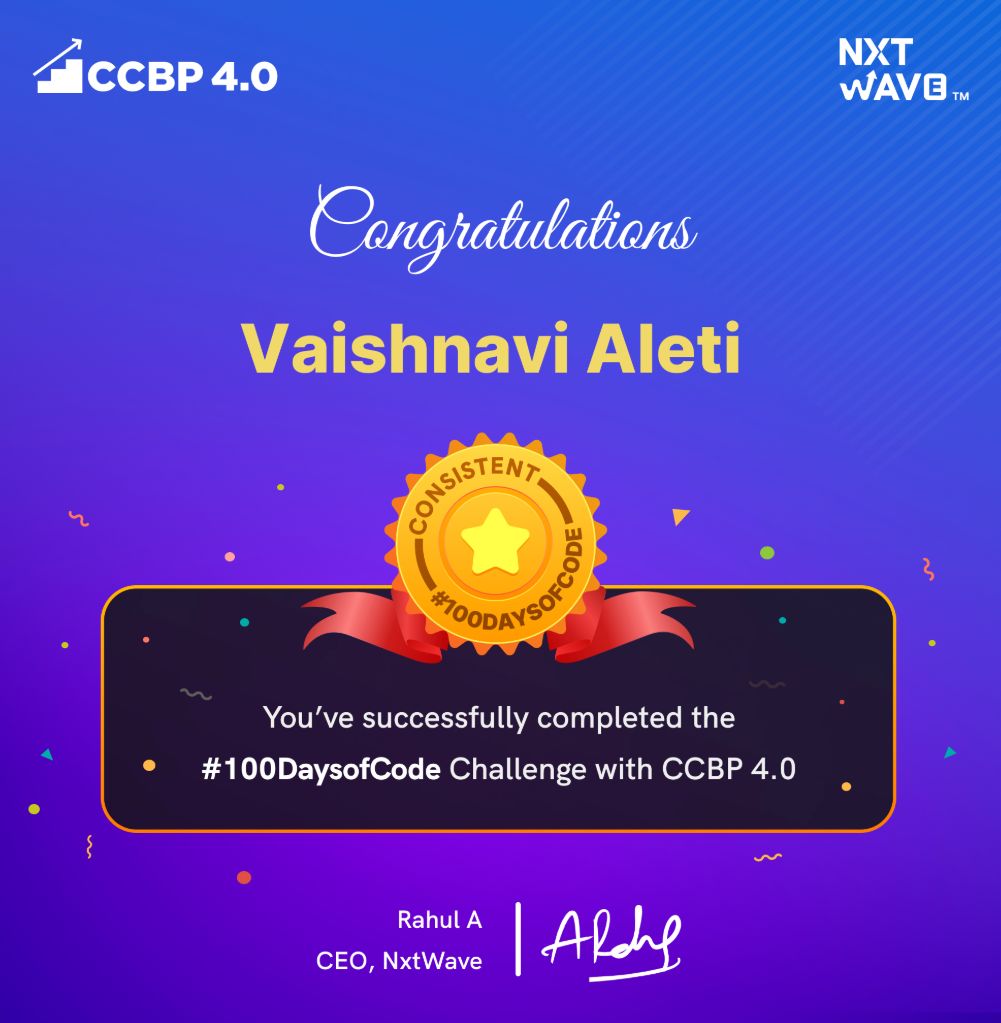 #100daysofcode #nxtwave #ccbp #webdevelopment #codingjourney ... #100daysofcode #nxtwave #ccbp #webdevelopment #codingjourney ...
