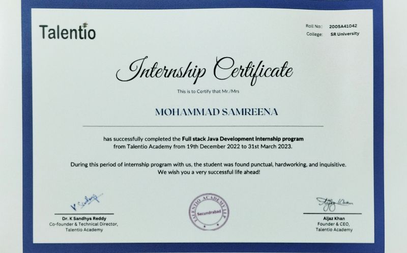 #codingjourney #fullstackdevelopment #internship #talentio # ... #codingjourney #fullstackdevelopment #internship #talentio # ...