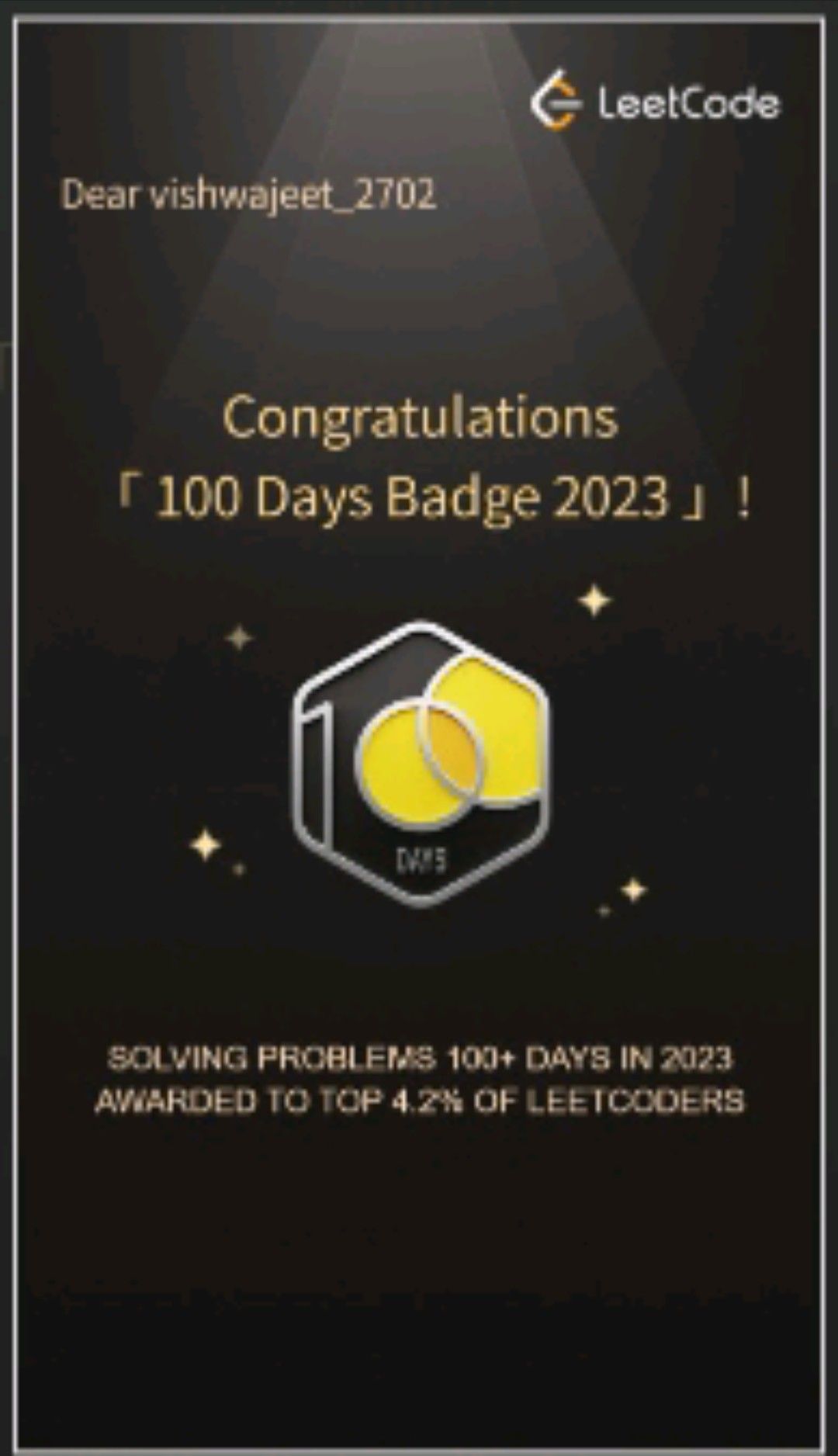 Vishwajeet Chaurasia on LinkedIn: #leetcode #100dayschallenge # ... Vishwajeet Chaurasia on LinkedIn: #leetcode #100dayschallenge # ...