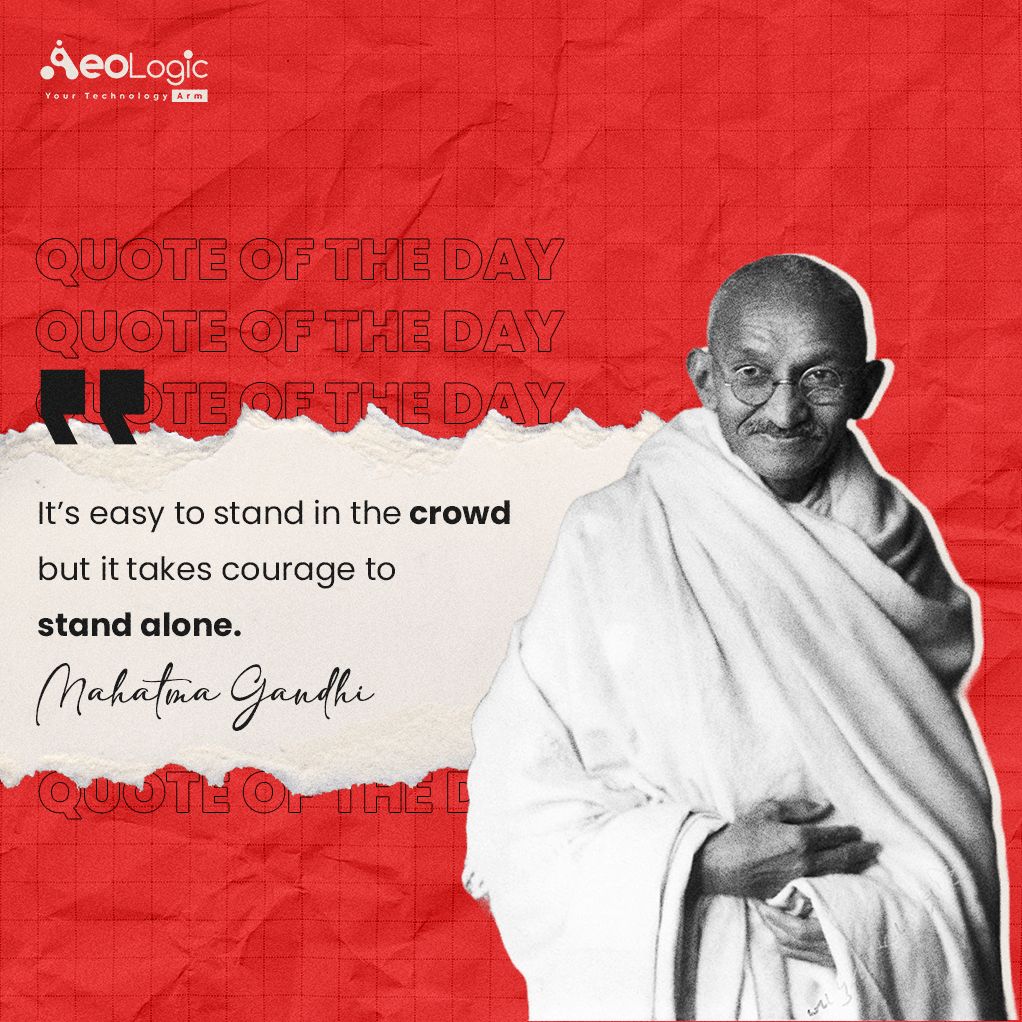 AeoLogic Technologies on LinkedIn: #leadership #courage #individuality ... AeoLogic Technologies on LinkedIn: #leadership #courage #individuality ...