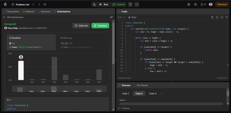 Day 57 of problem solving in leetcode | Utsav Maji posted on the topic ... Day 57 of problem solving in leetcode | Utsav Maji posted on the topic ...