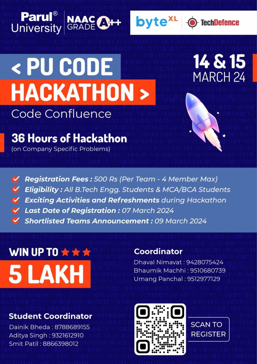 Adepu Mahasai on LinkedIn: #pucodehackathon Adepu Mahasai on LinkedIn: #pucodehackathon