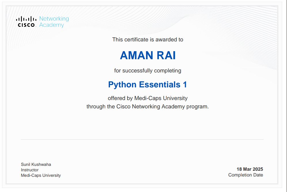 #python #cisconetworkingacademy #coding #learning #medicapsuniversity ... #python #cisconetworkingacademy #coding #learning #medicapsuniversity ...