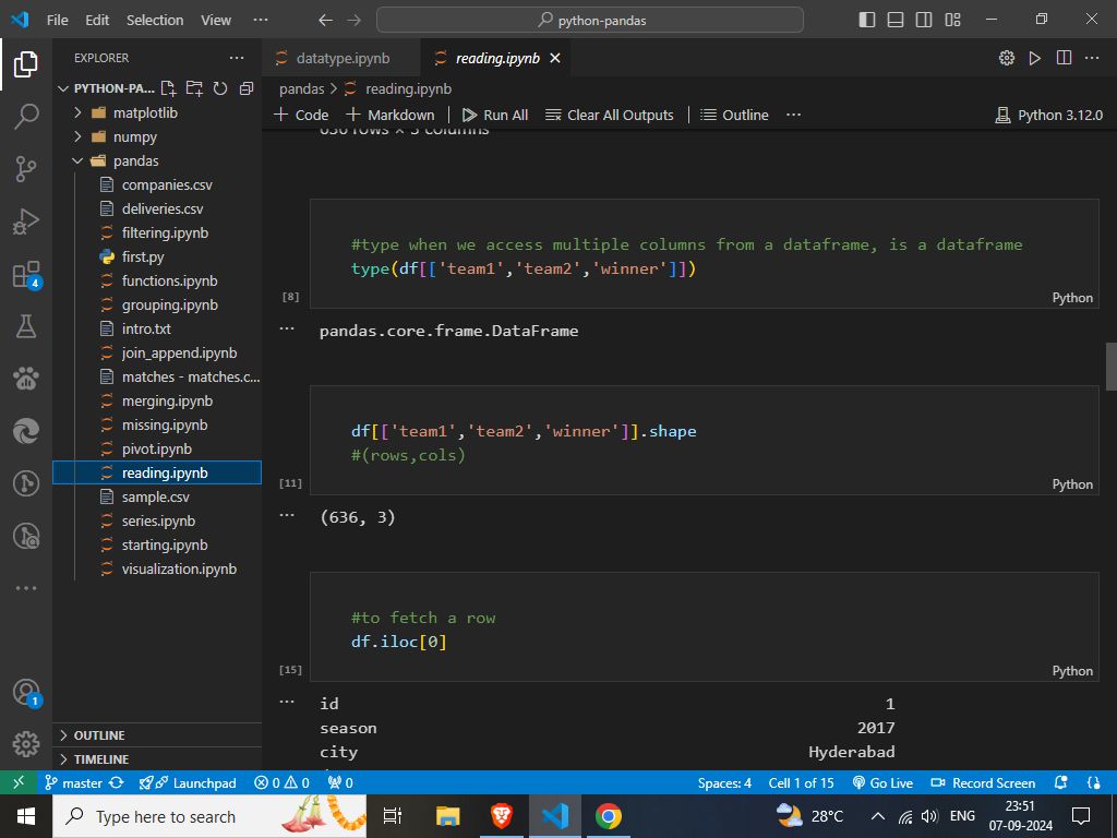 Akash Singh Rautela on LinkedIn: #python #pandas #datascience # ... Akash Singh Rautela on LinkedIn: #python #pandas #datascience # ...