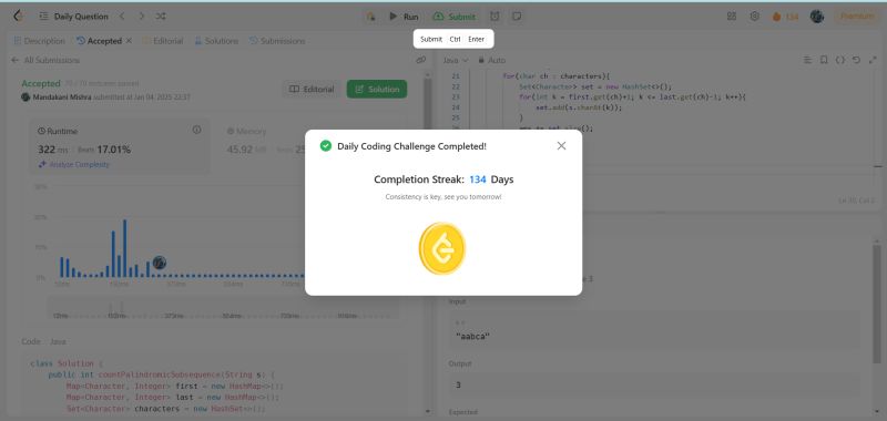 Mandakani Mishra on LinkedIn: #leetcode #codingchallenge #consistency # ... Mandakani Mishra on LinkedIn: #leetcode #codingchallenge #consistency # ...