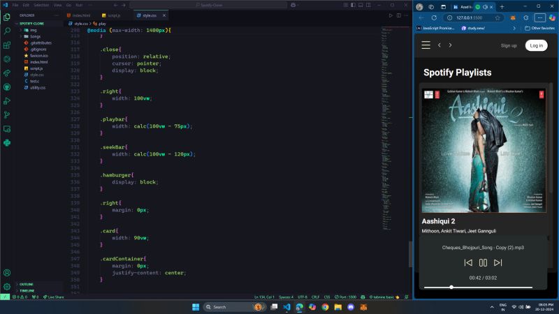Azad kumar on LinkedIn: #webdevelopment #responsivedesign #spotifyclone ... Azad kumar on LinkedIn: #webdevelopment #responsivedesign #spotifyclone ...