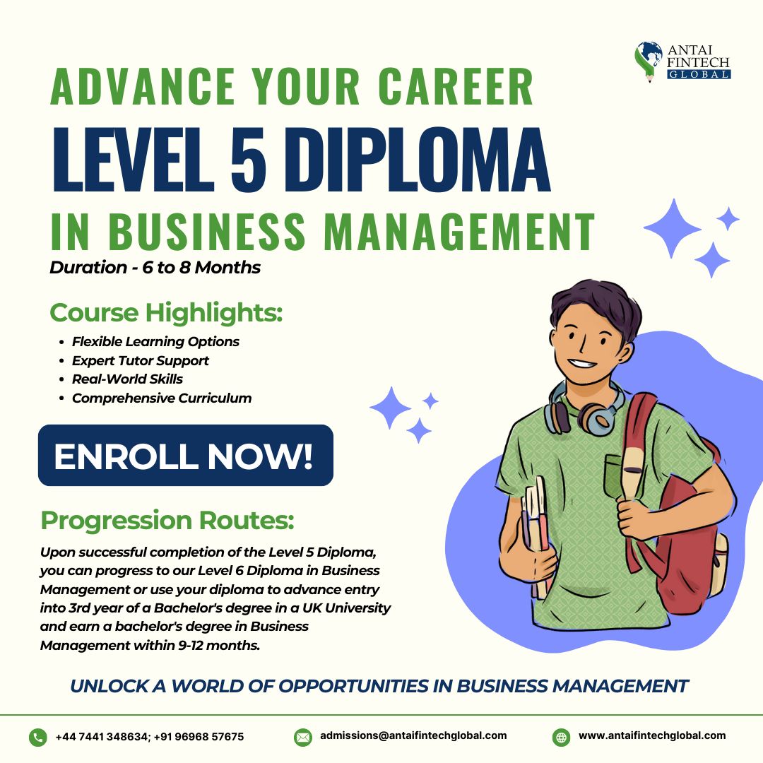 Enroll in Qualifi Diploma in Business Management | Antai Fintech Global ... Enroll in Qualifi Diploma in Business Management | Antai Fintech Global ...
