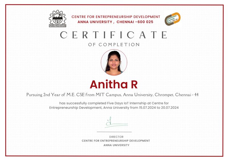 Anitha Rajendran on LinkedIn: #iot #internship #techinnovation # ... Anitha Rajendran on LinkedIn: #iot #internship #techinnovation # ...