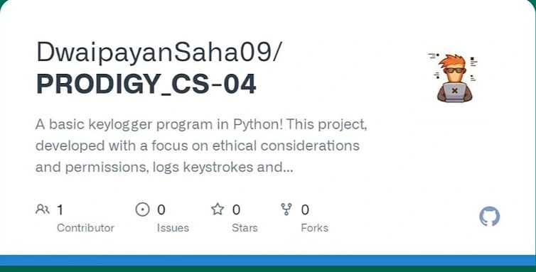 #prodigyinfotech #prodigyinfotech #keylogger #pythonprogramming ... #prodigyinfotech #prodigyinfotech #keylogger #pythonprogramming ...