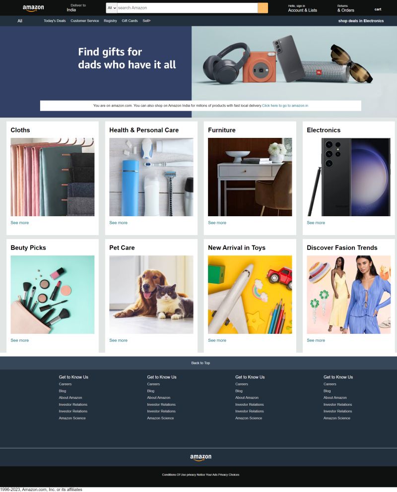 My latest project on Amazon clone | Bhakti Purnale posted on the topic ... My latest project on Amazon clone | Bhakti Purnale posted on the topic ...