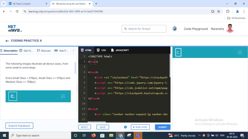 NARENDRA KUMAR GOVINDHALAPUDI on LinkedIn: #day #nxtwave #ccbp ... NARENDRA KUMAR GOVINDHALAPUDI on LinkedIn: #day #nxtwave #ccbp ...