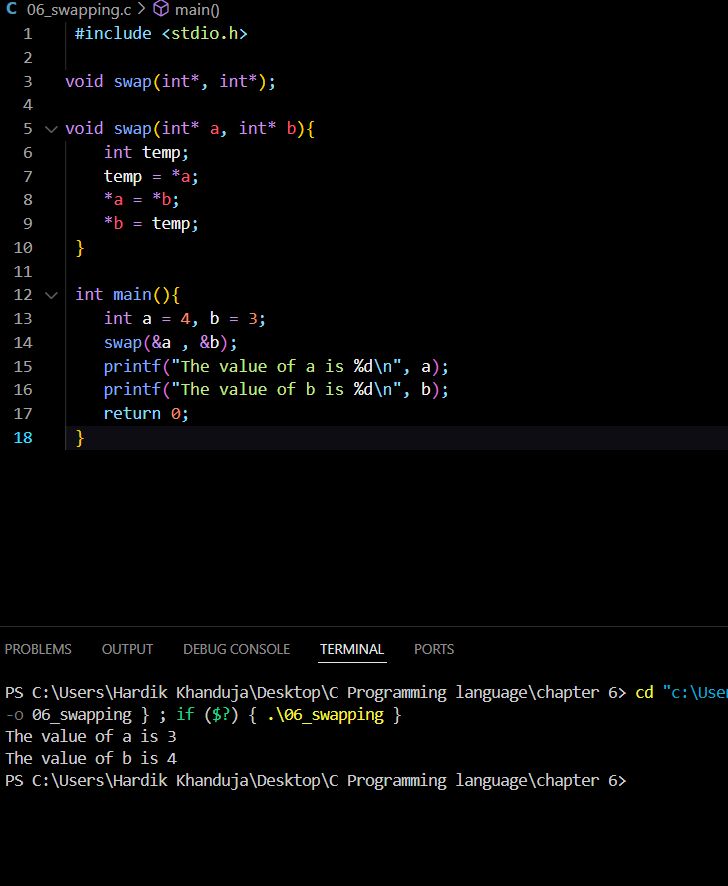Learned C program for swapping numbers | Hardik Khanduja posted on the ... Learned C program for swapping numbers | Hardik Khanduja posted on the ...