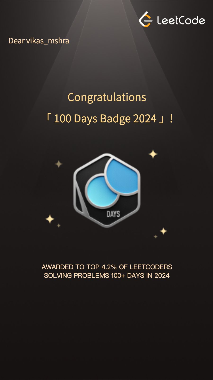 Vikas Mishra on LinkedIn: #leetcode #100daysofcode #coding #programming ... Vikas Mishra on LinkedIn: #leetcode #100daysofcode #coding #programming ...