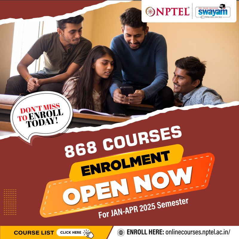 NPTEL on LinkedIn: #nptelindia #nptel #nptelcourses #upskillnow # ... NPTEL on LinkedIn: #nptelindia #nptel #nptelcourses #upskillnow # ...